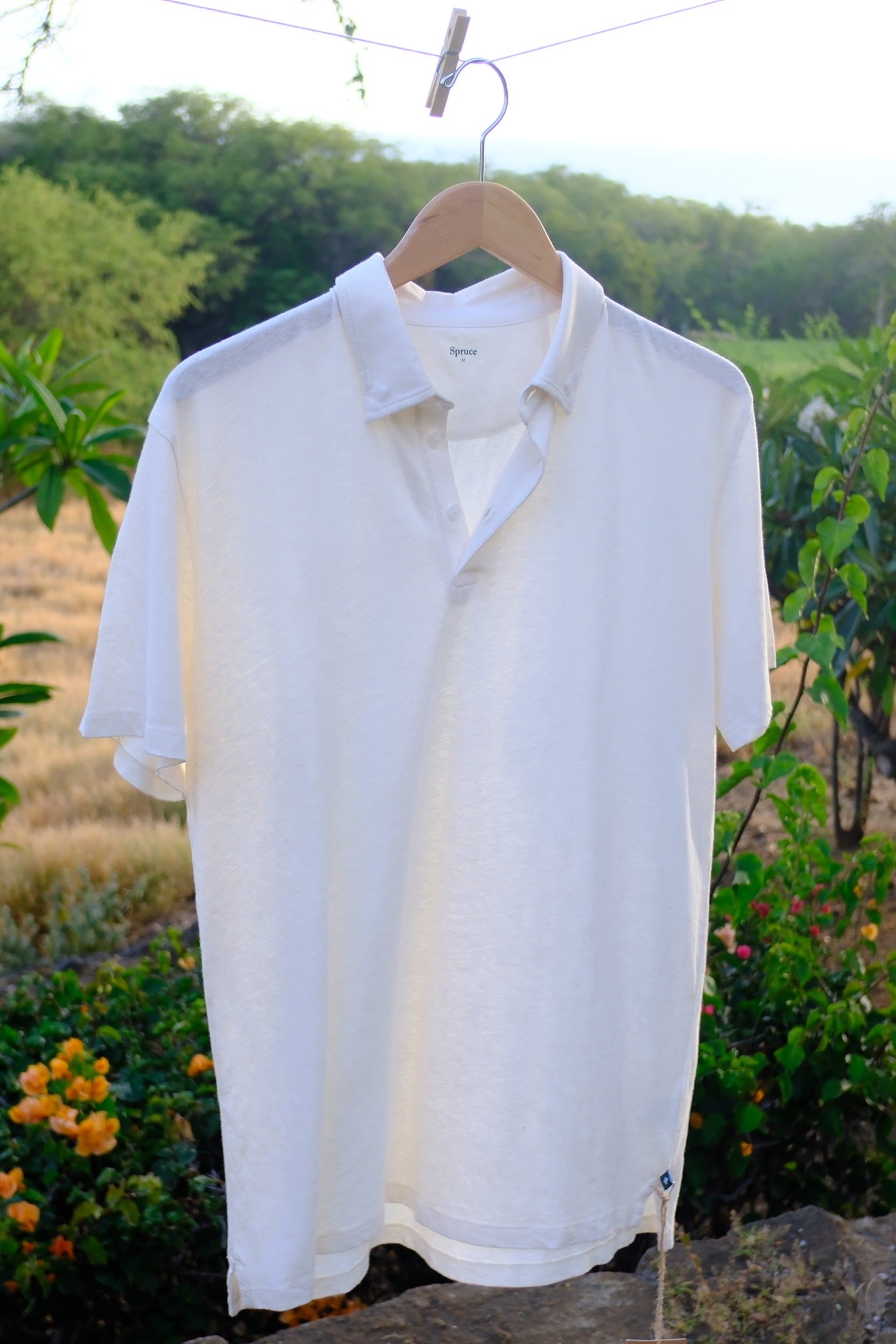 Drift Linen Polo